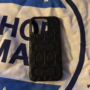 Coach | Accessories | Coach New York Iphone 5 Pro Case Genuine Leather ...